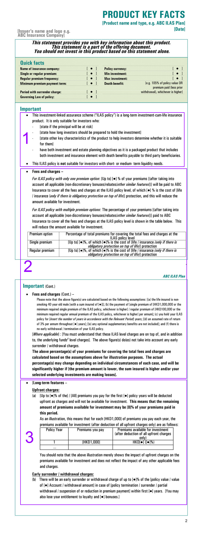 ILAS - Product disclosure - The Chin Family